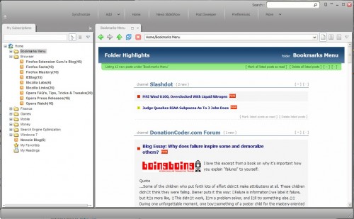 Newzie, mucho más que un lector RSS | HiperBeta