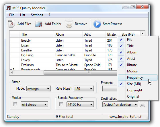 MP3 Quality Modifier, para cambiar la calidad de tus MP3 | HiperBeta