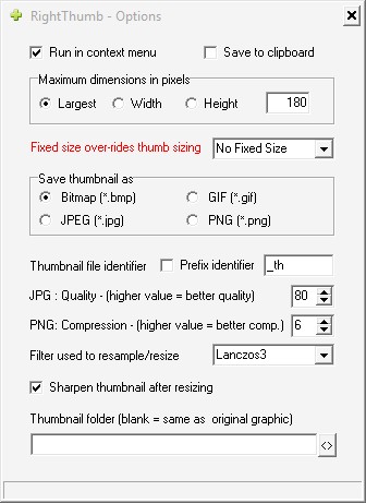 RightThumb, para crear thumbnails desde el explorador de Windows ...