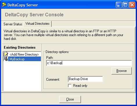 DeltaCopy, para crear respaldos incrementales en SO Windows | HiperBeta