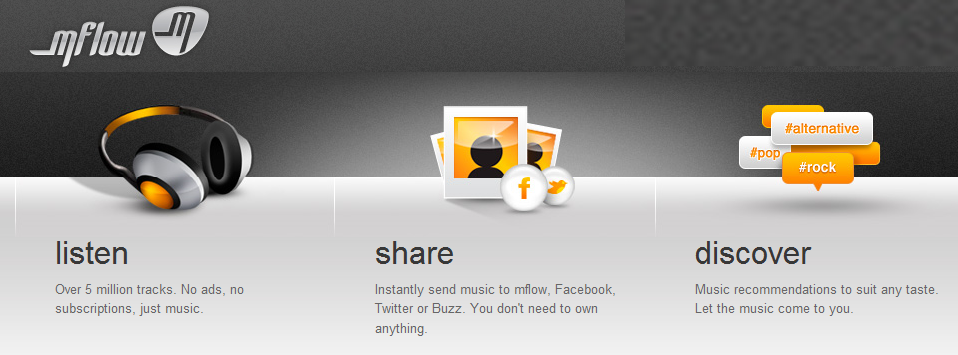 mFlow; escuchar música gratis desde Internet | HiperBeta